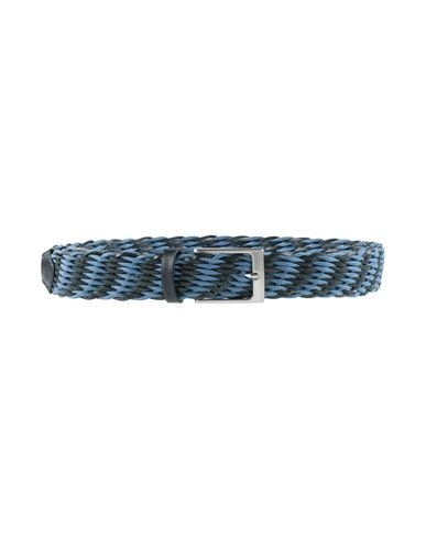 HARMONT & BLAINE Belt Size Leather, Textile Fibers - Blue