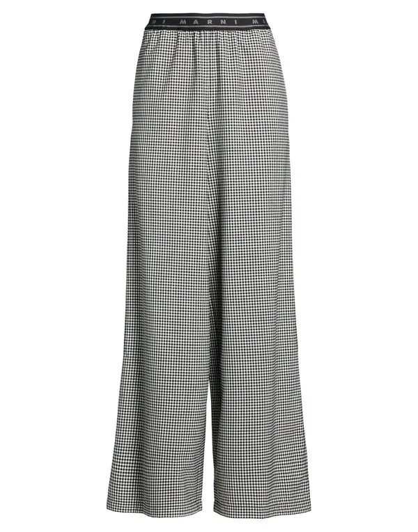Marni Pants Size Polyester, Virgin Wool, Elastane