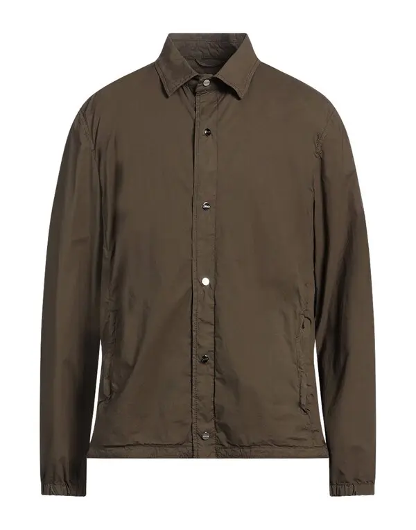 Herno Shirt Military Size Cotton, Elastane