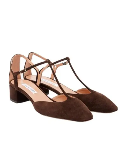 AQUAZZURA Suede Pumps