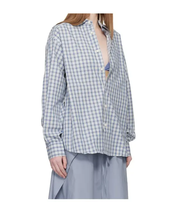 BASERANGE Claude Checked Button Shirt