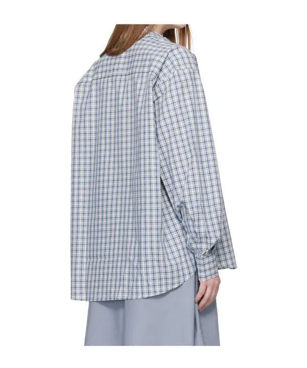 BASERANGE Claude Checked Button Shirt