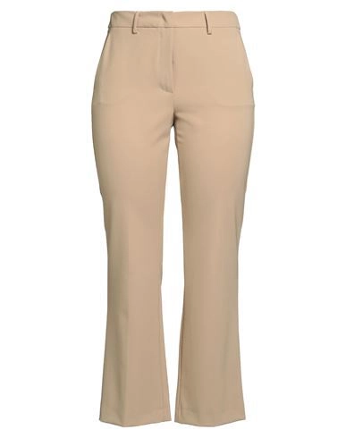 Max Mara Polyester, Virgin Wool, Elastane Bootcut Pants - Sand