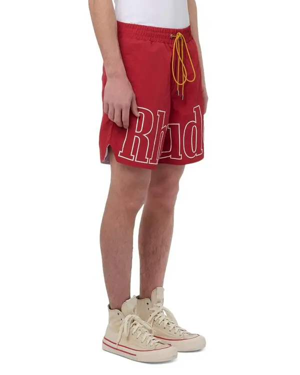 R H U D E Logo 7 Track Shorts