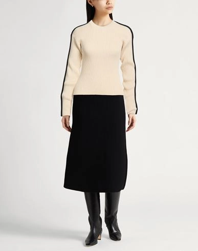 Sportmax Sweater Ivory Size Cotton, Polyester
