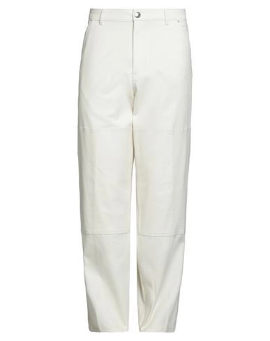 Moncler Pants Size Cotton, Elastane - Off White