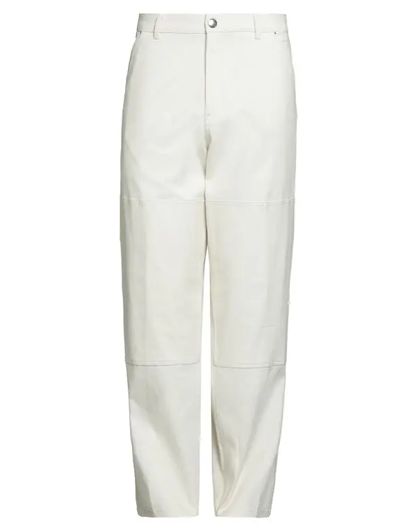 Moncler Pants Size Cotton, Elastane - Off White