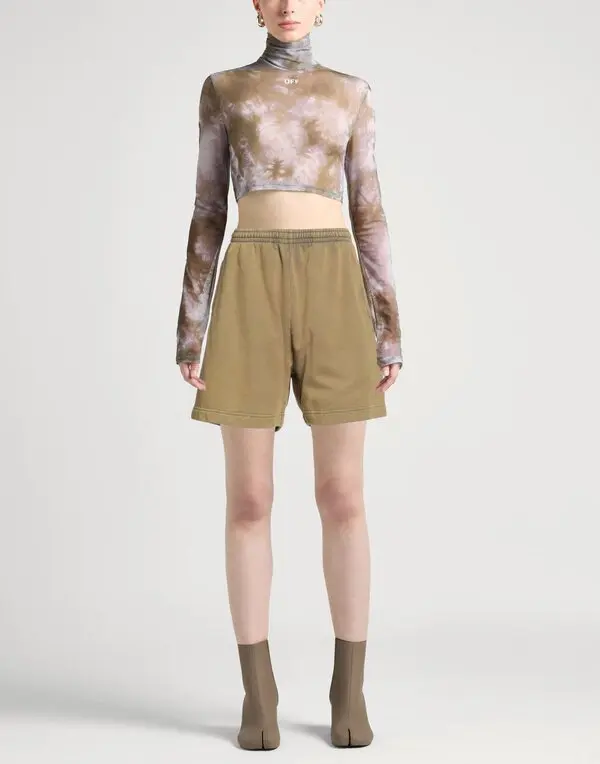 Acne Studios Shorts & Bermuda Shorts Sand Size Cotton