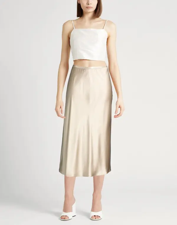 Max Mara Midi Skirt Size Silk