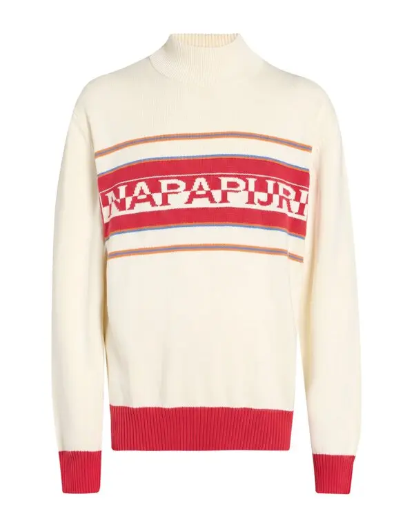 NAPAPIJRI Turtleneck Size Cotton, Wool