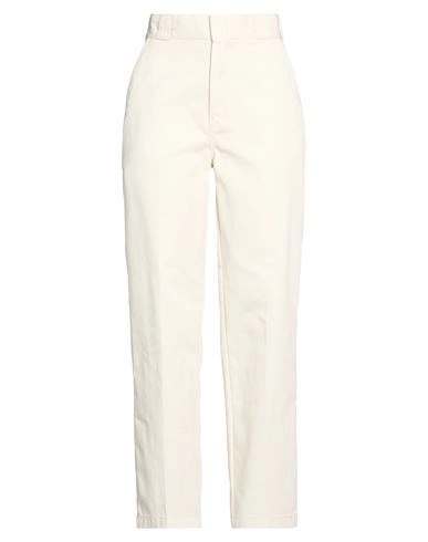 Dickies Straight-leg Gabardine Pants - Cream