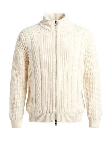 Tagliatore Cardigan Slate Size Virgin Wool, Polyamide - White