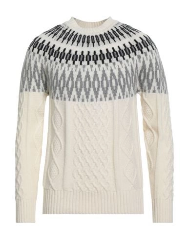 Altea Sweater Ivory Size Virgin Wool, Cashmere, Mohair Wool - White