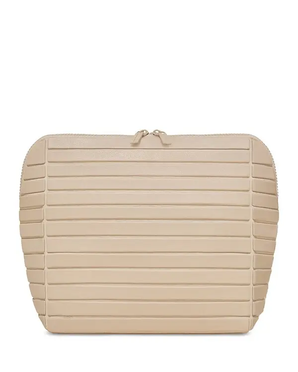 PARALLELLE The Large Traveller Cosmetic Bag - Bisque
