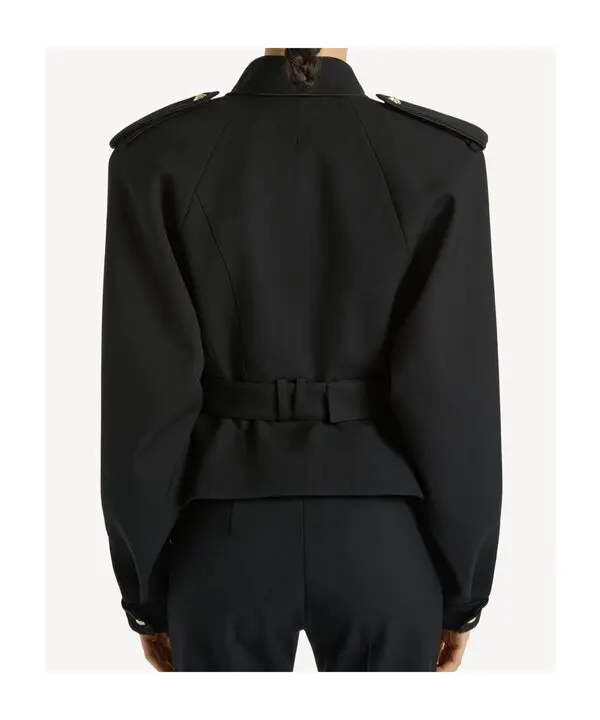 Balmain Wool Signature Jacket