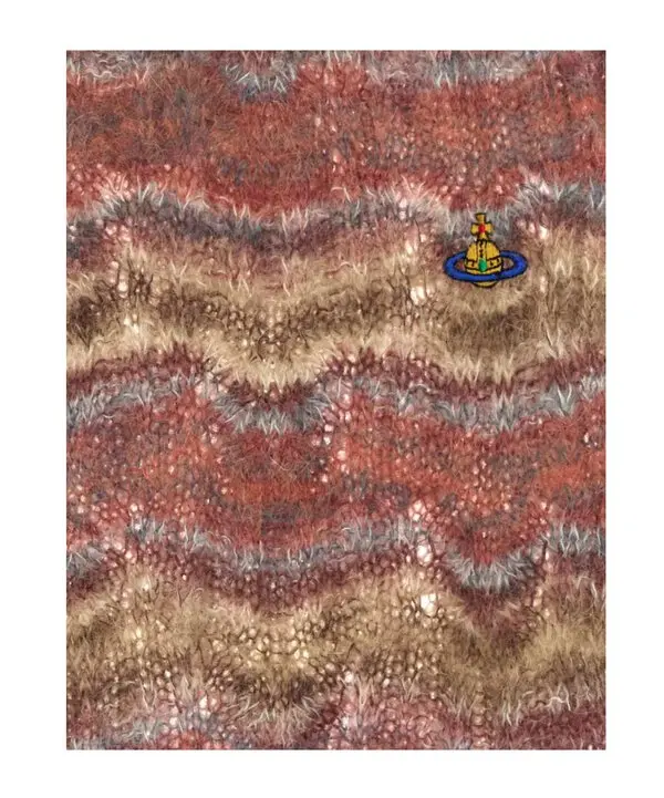 VIVIENNE WESTWOOD Flora Textured Knitted Skirt
