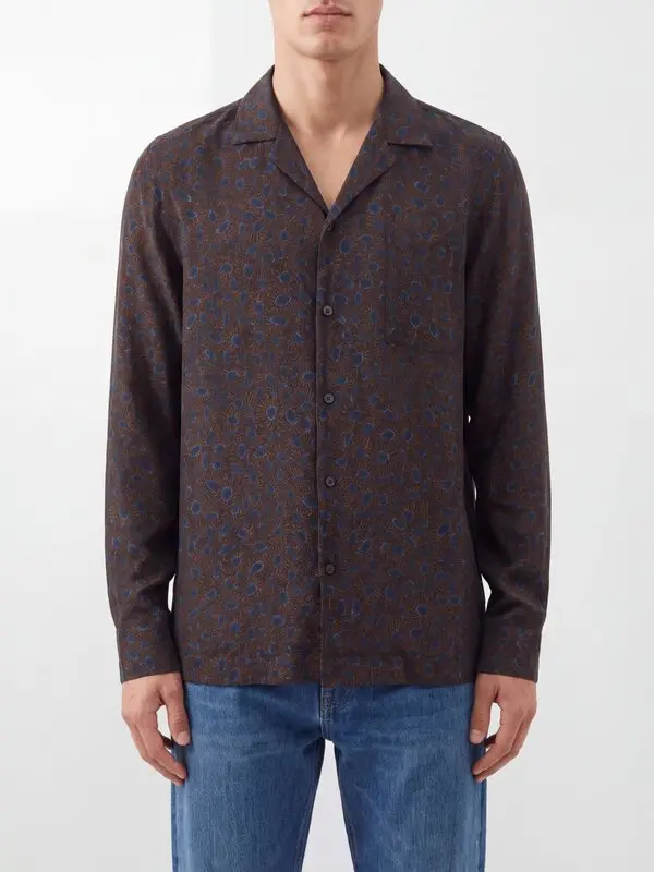 Dries Van Noten Carlty Relaxed Printed Shirt
