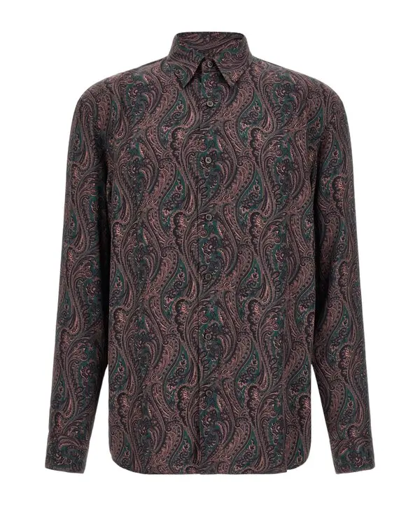 Dries Van Noten Caper Paisley Shirt