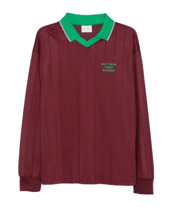 Drole De Monsieur Long-sleeve Polo Shirt