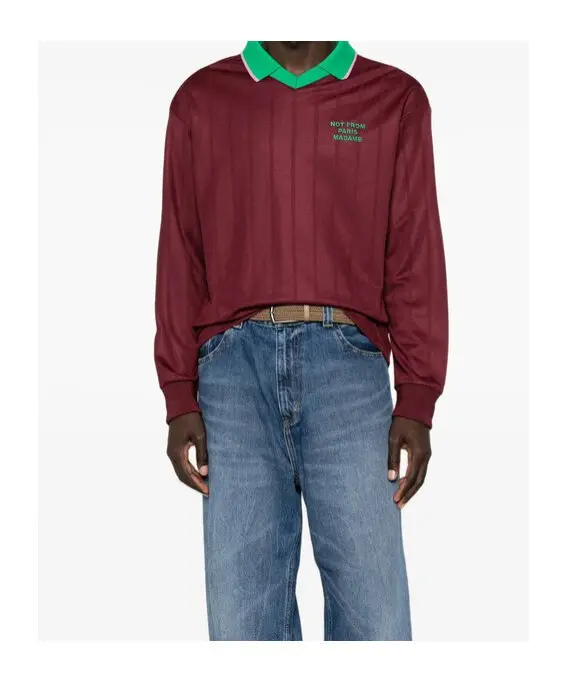 Drole De Monsieur Long-sleeve Polo Shirt