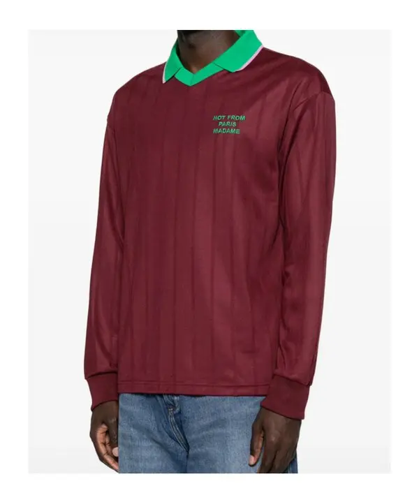 Drole De Monsieur Long-sleeve Polo Shirt