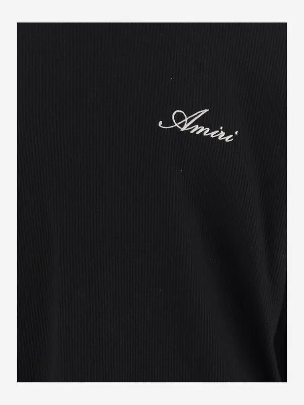 Amiri Long Sleeve Crewneck Sweatshirt