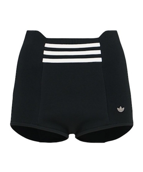 ADIDAS ORIGINALS High-waisted Shorts With Stripes