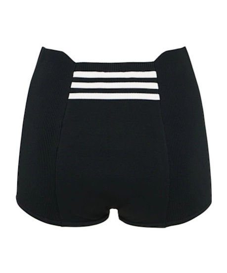 ADIDAS ORIGINALS High-waisted Shorts With Stripes