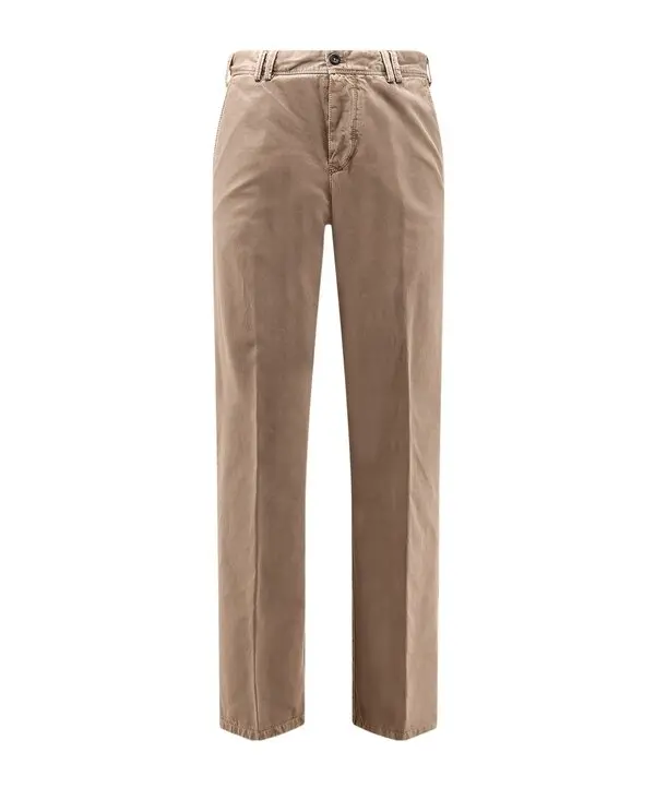 PT TORINO Michael Deluxe Button Cotton Trousers