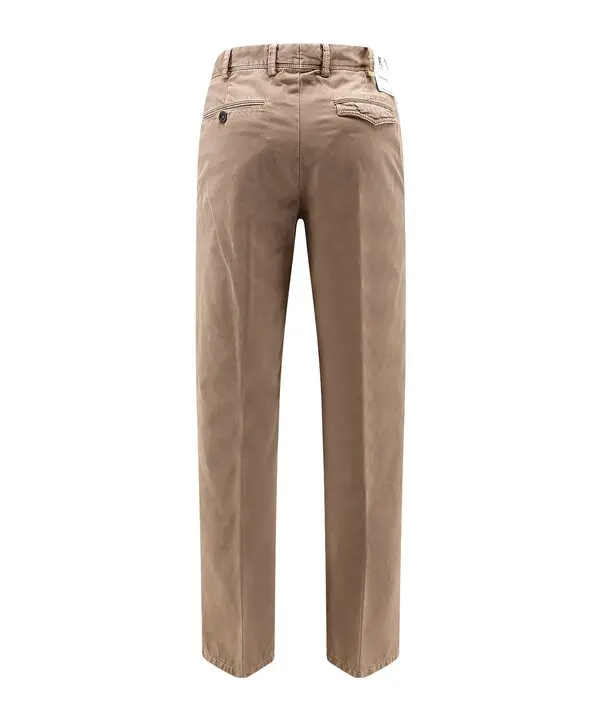 PT TORINO Michael Deluxe Button Cotton Trousers