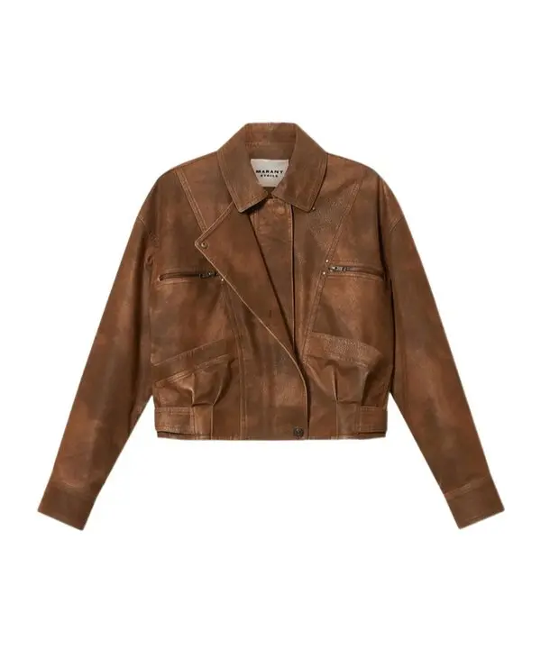 Isabel Marant Étoile Distressed-effect Panelled Jacket