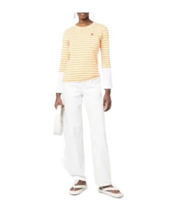 Play Comme Des Garcon Striped Long-sleeve T-shirt