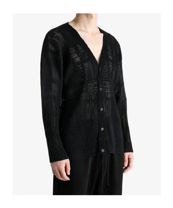 Issey Miyake Lace Grid Pleats Jacket