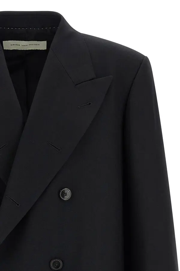 Dries Van Noten Oversized Wool Blazer