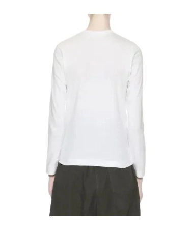 Play Comme Des Garcon Logo-patch T-shirt