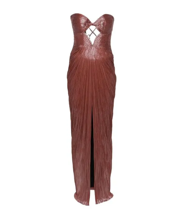 MARIA LUCIA HOHAN Sleeveless Dress - Red