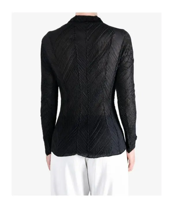 Issey Miyake Zigzag Pleats Top