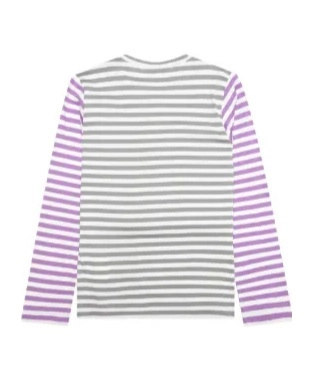 Play Comme Des Garcon Striped Long-sleeve T-shirt