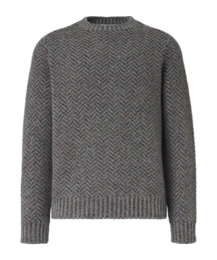 Gabriela Hearst Herringbone Cashmere Sweater