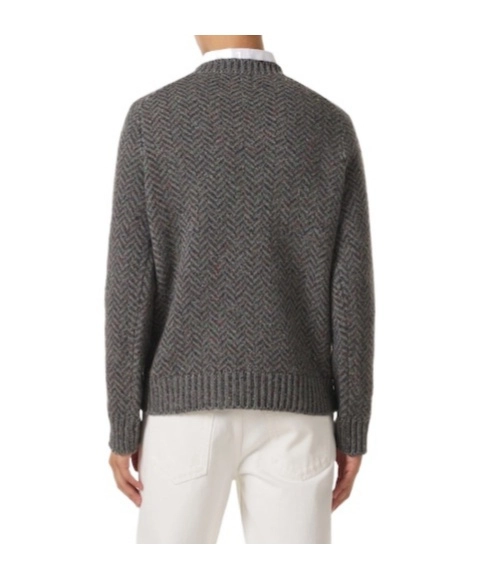 Gabriela Hearst Herringbone Cashmere Sweater