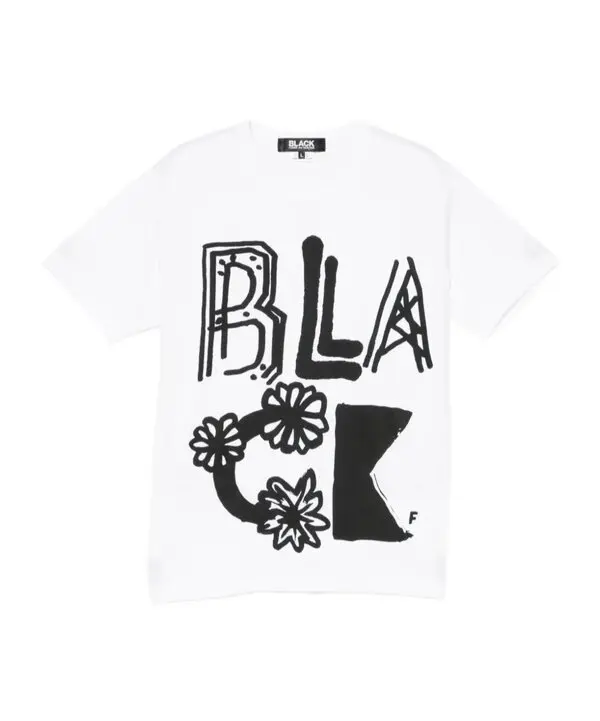 Comme Des Garçons Graphic Print Round-neck T-shirt
