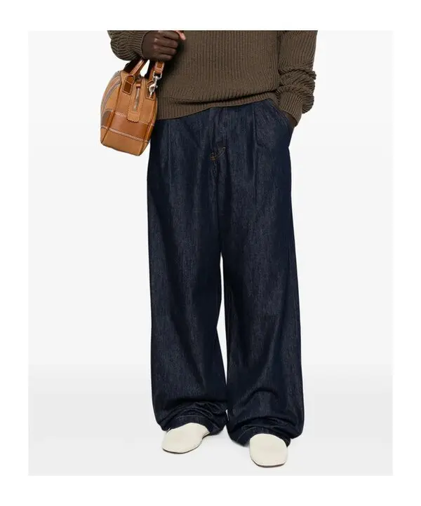 Dries Van Noten Belt-loop Jeans