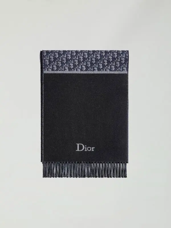 Dior Oblique Double-faced Scarf