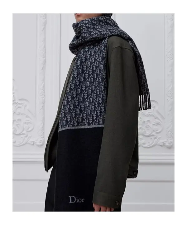Dior Oblique Double-faced Scarf
