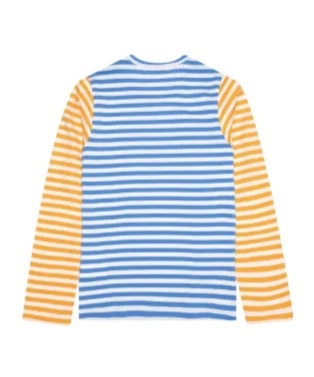 Play Comme Des Garcon Striped Long-sleeve T-shirt