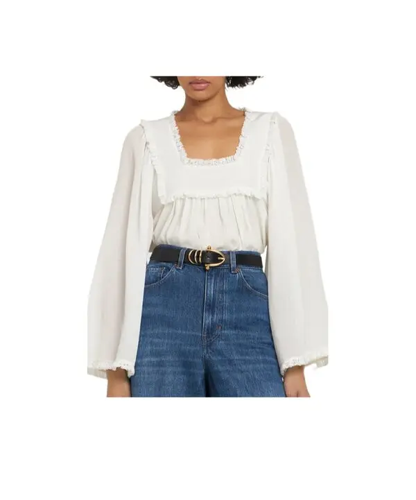 Chloé Belt With Oval Buckle