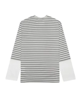 Play Comme Des Garcon Striped Long-sleeve T-shirt