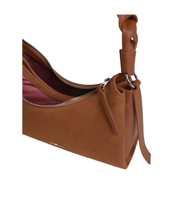 COCCINELLE Boheme Small Braided-handle Shoulder Bag