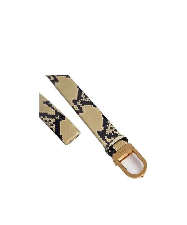 Khaite Belt With Oval Buckle