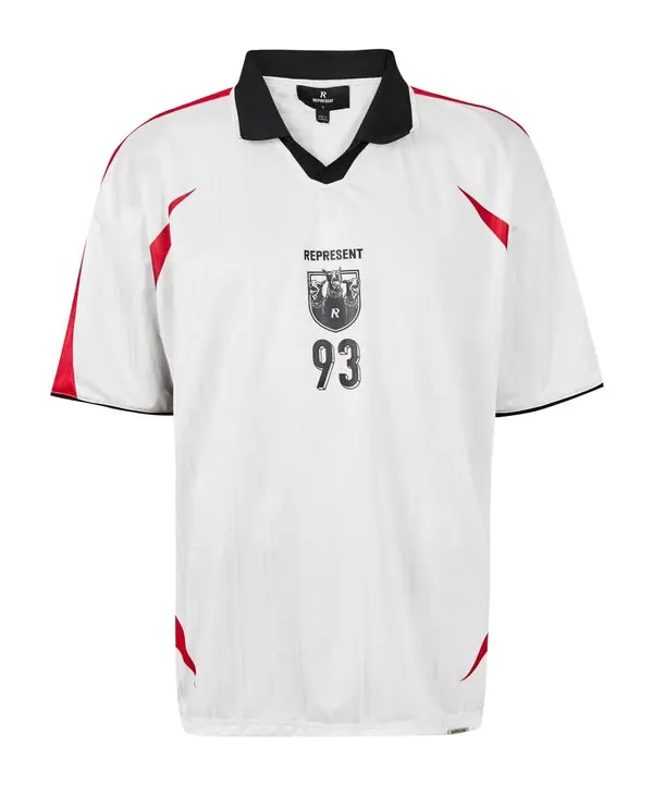 REPRESENT Spike Football Shirt - White